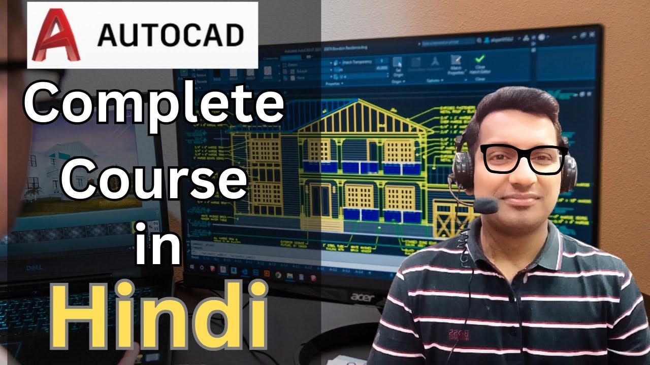 AutoCAD Complete Course in Hindi | AutoCAD Tutorial for beginners ...