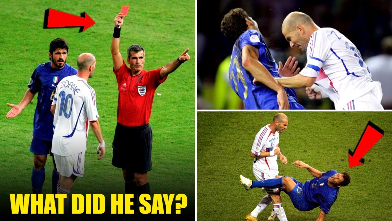Zidane’s Final Moment: The Headbutt That Shocked the World 😱 - YouTube