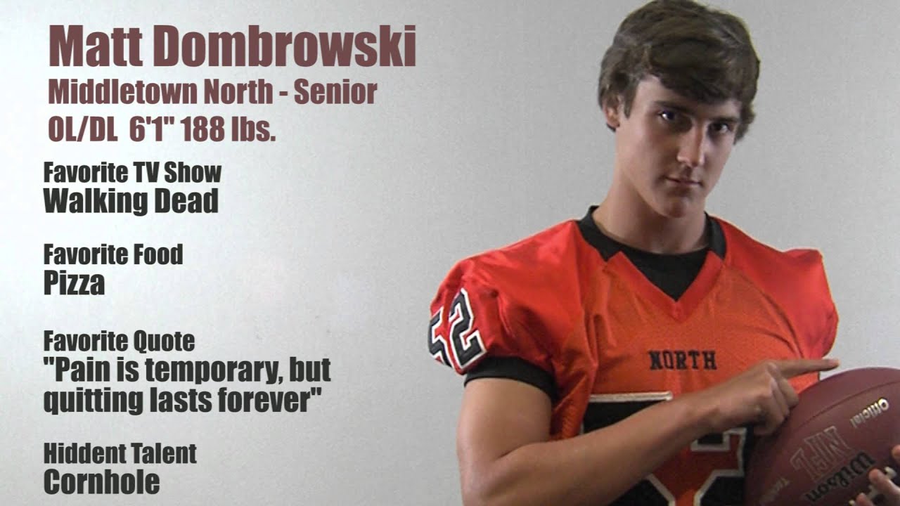 Middletown North - Matt Dombrowski Zone Spotlight - YouTube