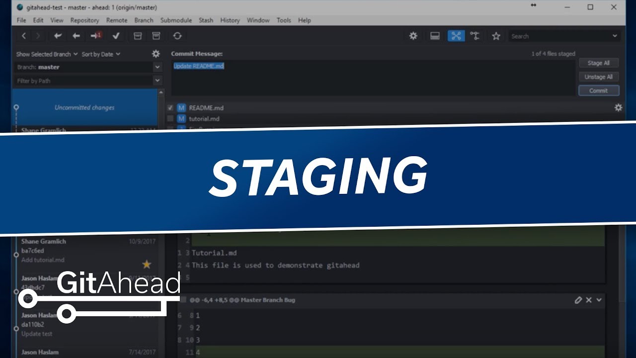 GitAhead | Staging - YouTube