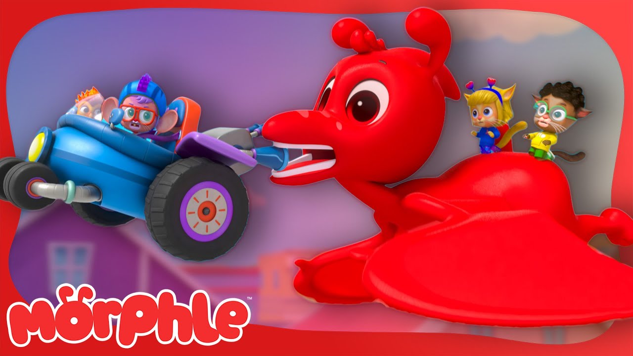 Winston Playing Dinosaur and Mouse 🦖 Morphle Dinosaurs 🦕 Cartoons for ...