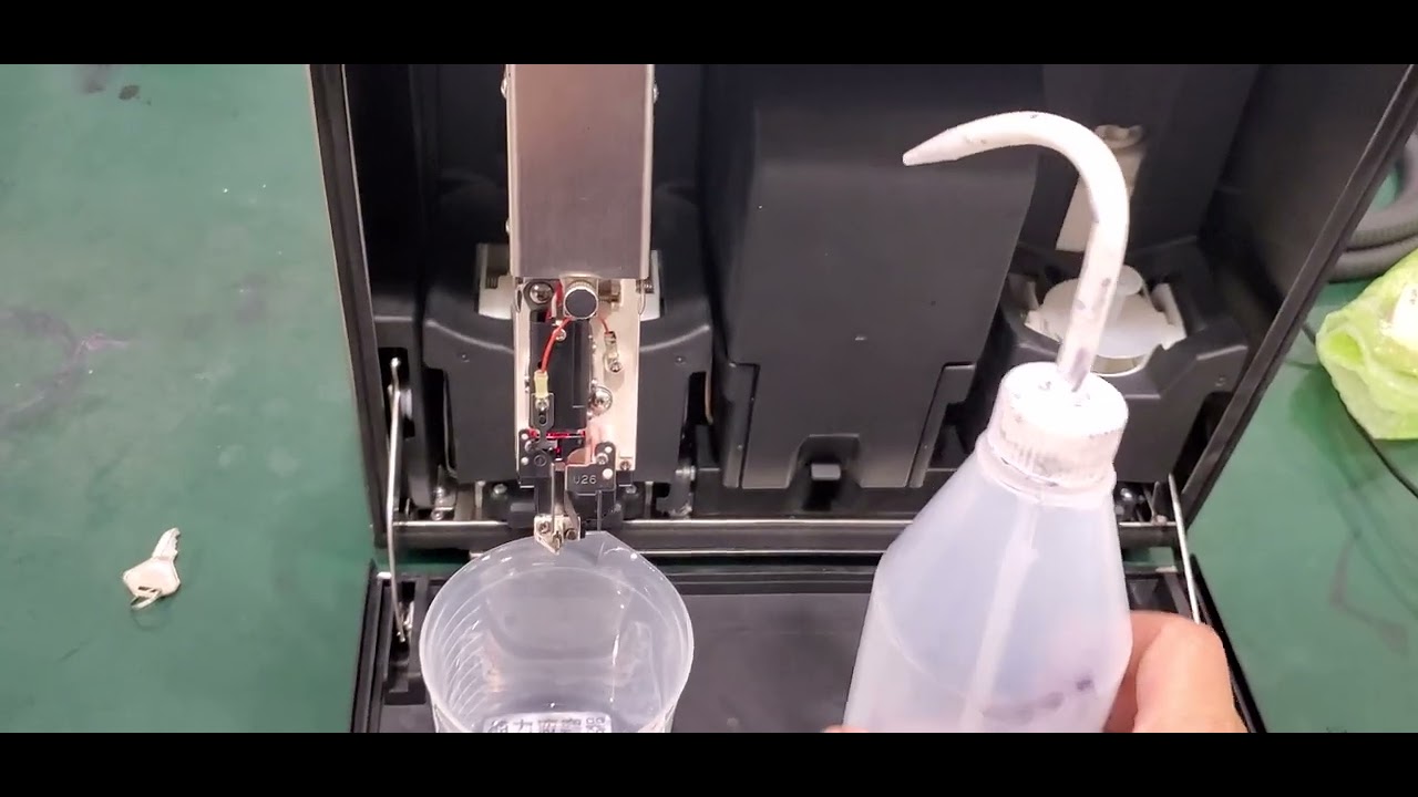 HITACHI IJP UX2: THÔNG TẮC ỐNG THU HỒI ( GUTTER) - YouTube