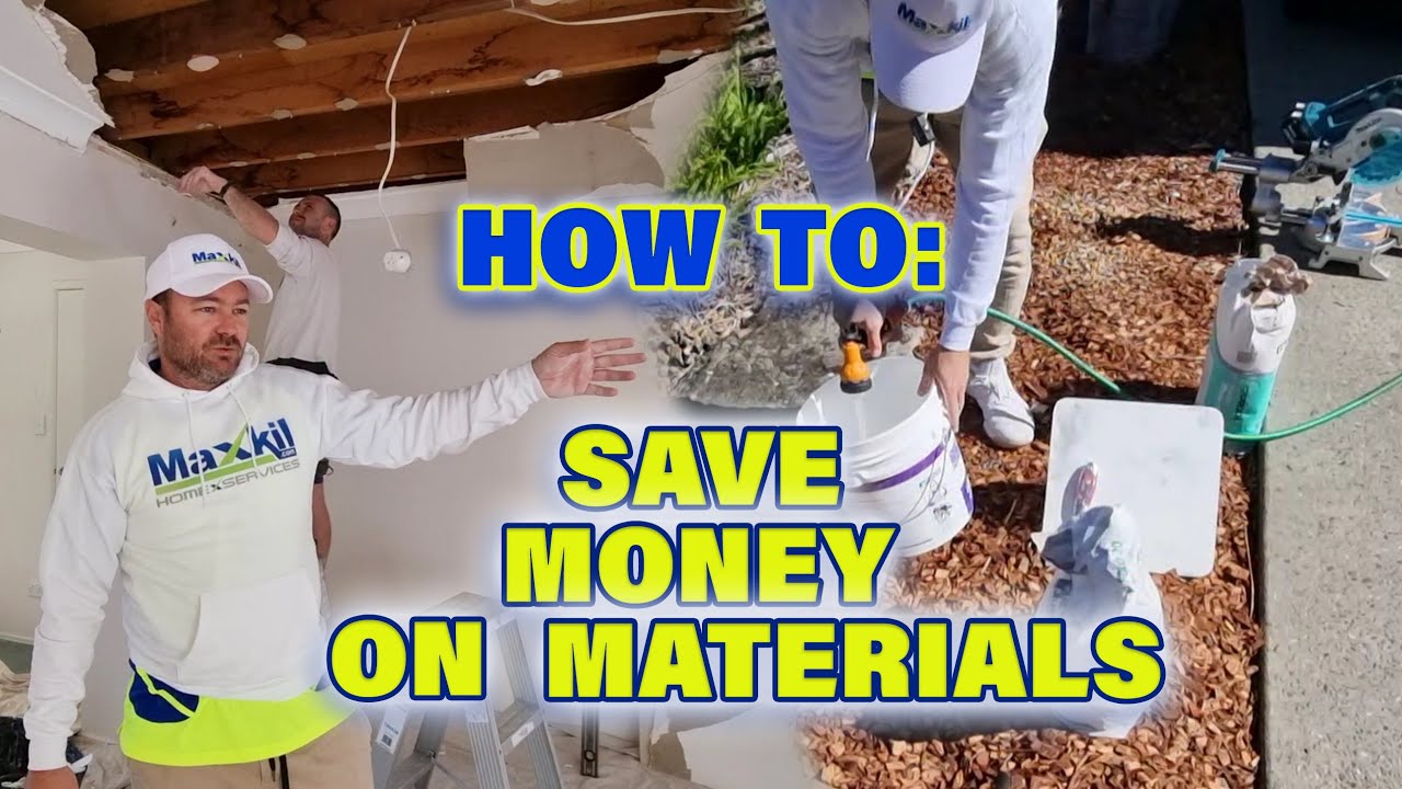 How to Save Money using 2nd Hand Drywall Sheets - YouTube