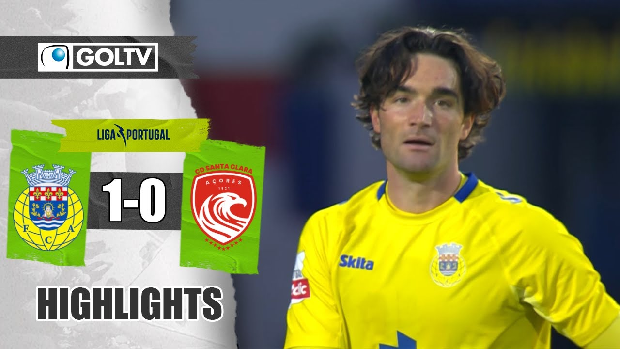 🤯 GOLAZO DE TIRO LIBRE DE JASON | Arouca 1 - 0 Santa Clara | GOLES ...