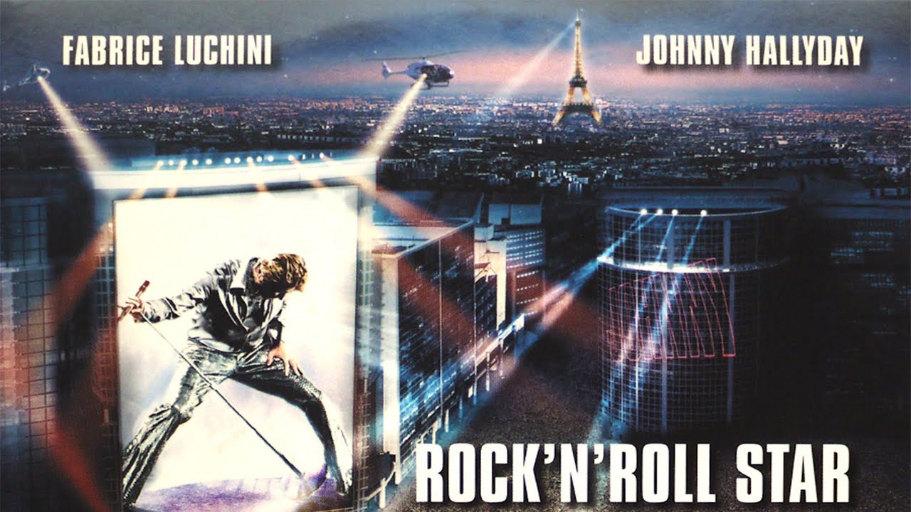 Johnny Hallyday & Fabrice Luchini Rock N Roll Star - YouTube