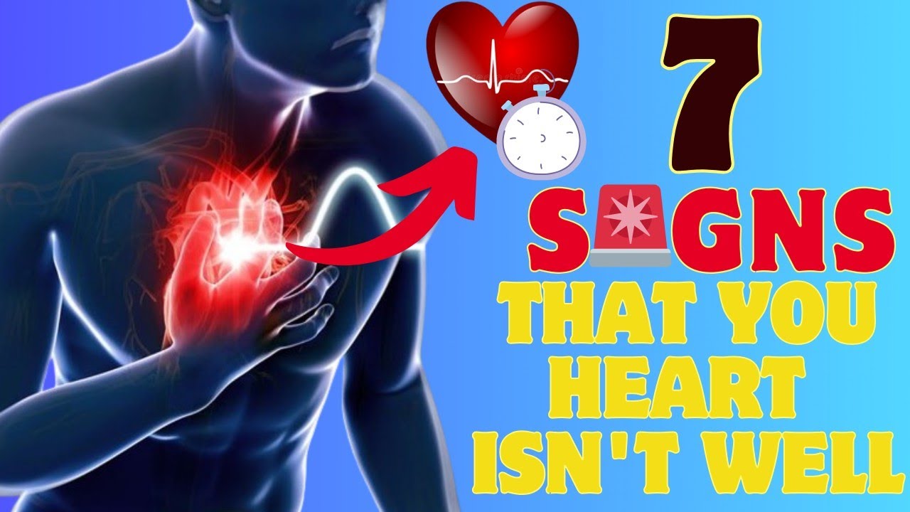 Heart Attack Alert: 7 Signs Your Heart Isn't Well! ⚠️💔 - YouTube