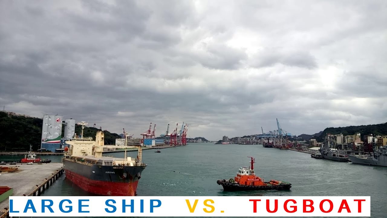 TUGBOAT IN ACTION - YouTube