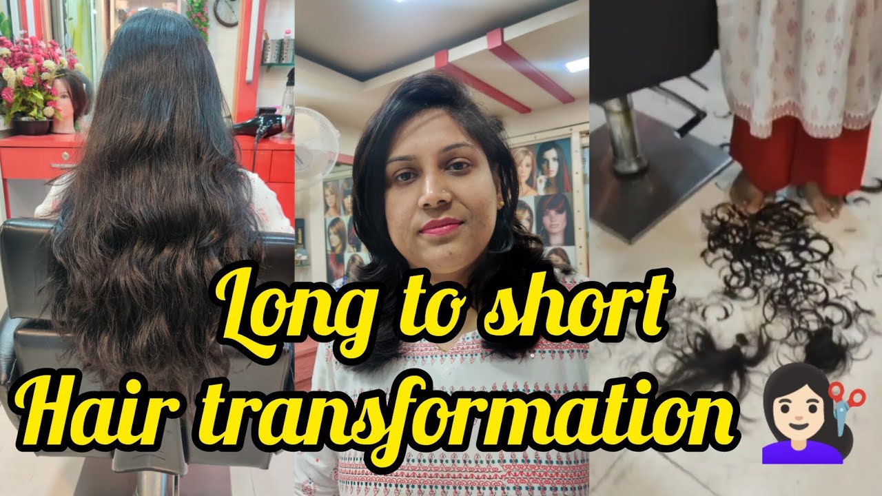 Long hair cut karake, Ma'am tantion free ho gaye ! / Indian girls and ...