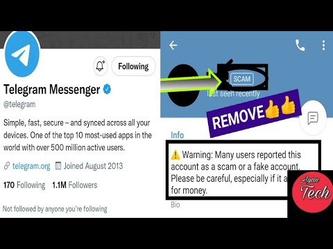 How to remove spam tag from telegram.... telegram se kaysa scam tag ...