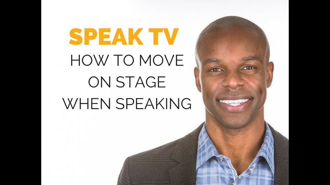 How to Move on Stage - Public Speaking Skills - YouTube