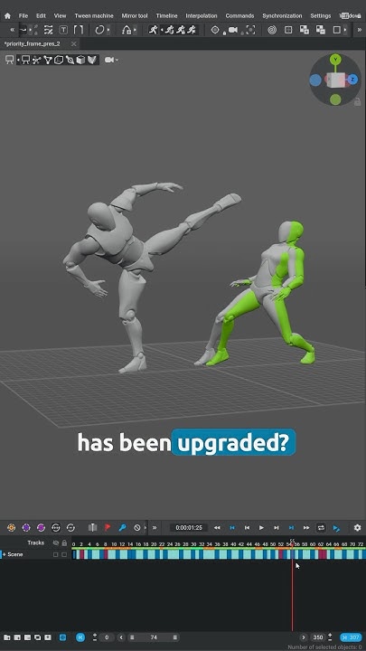 Cascadeur Know How - Improved Priority Frames (Upcoming) #3d #animation ...