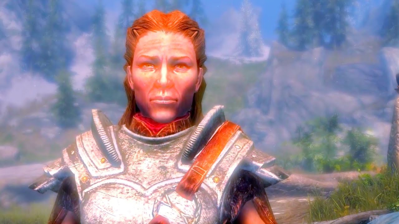 Legate Rikke in Sovngarde. Skyrim Anniversary Edition - YouTube