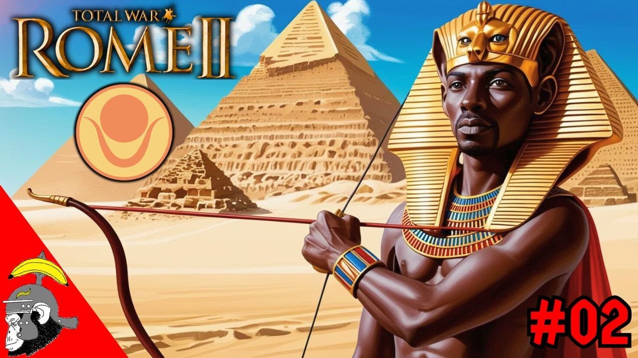 Total War: Rome II - Kush | Legendary | Egípcios Revoltados - Gameplay ...