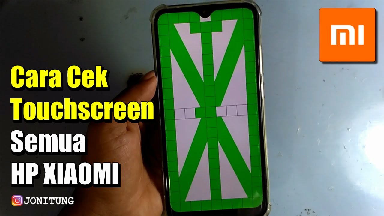 Tutorial Cek TOUCHSCREEN Hp XIAOMI ALL XIAOMI - YouTube