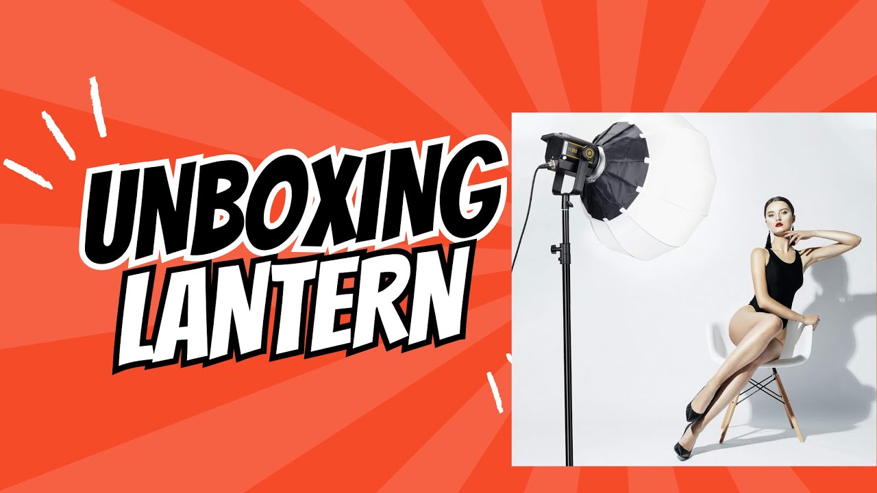 Got myself the godox lantern light modifier | Unboxing - YouTube