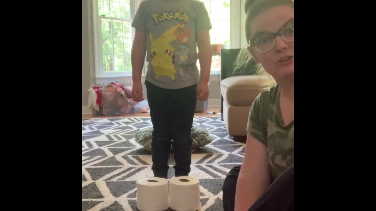 Toilet Paper Challenges - YouTube