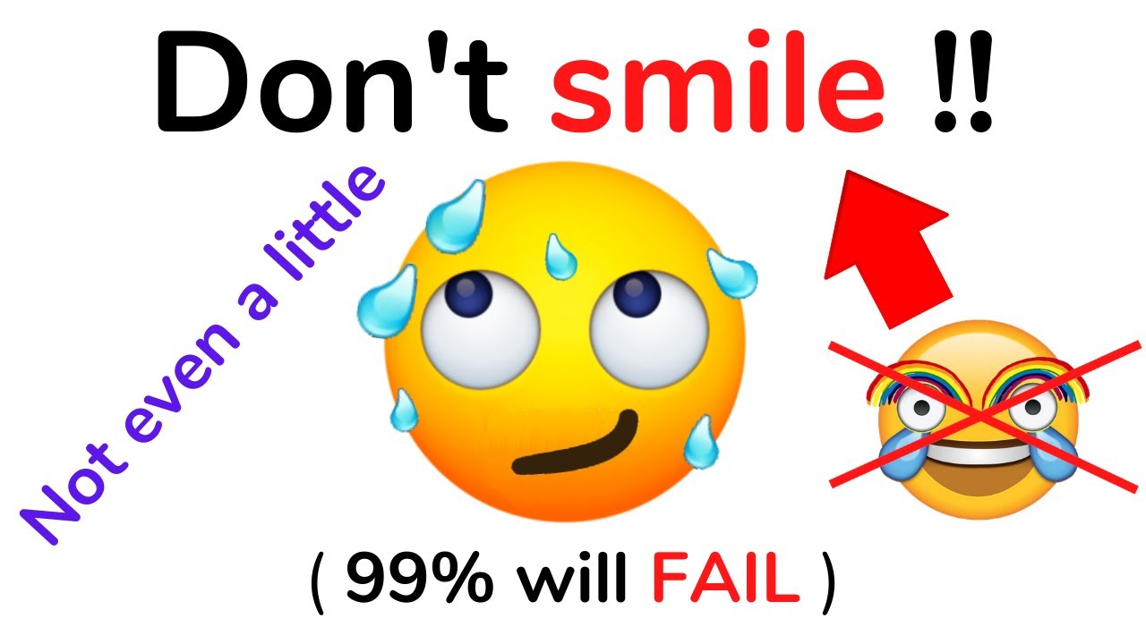 Don't smile while watching this video - YouTube