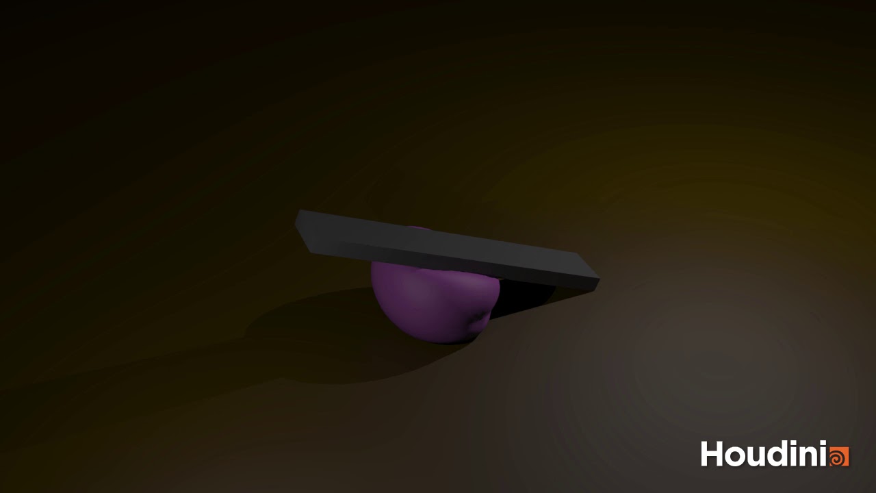 Balloon squash Simulation - YouTube
