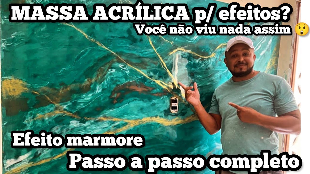 COMO FAZER EFEITO MÁRMORE COM MASSA ACRÍLICA PARA EFEITOS, INCRÍVEL ...