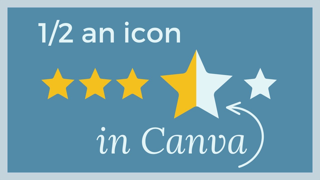 How to show fractions in a Pictogram with Canva - YouTube