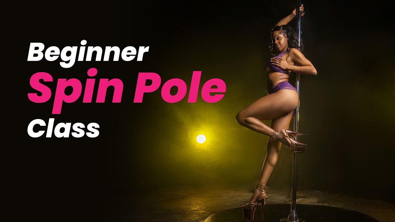 Beginner Pole Tutorial | Spin Pole Dance Class - YouTube