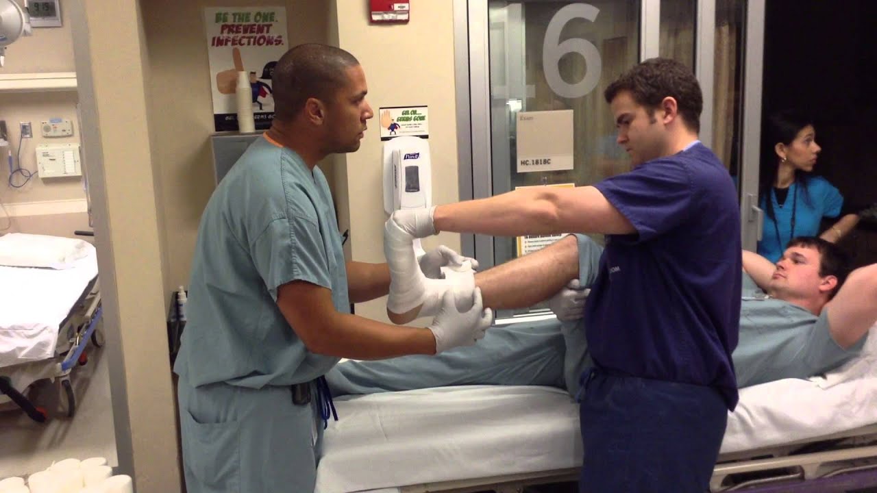 AO Splint Application - Part 1 - YouTube