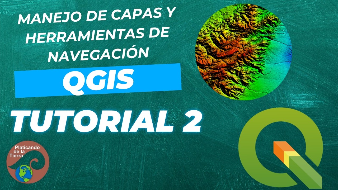 Tutorial QGIS 2 - Manejo de capas y herramientas de navegación - YouTube