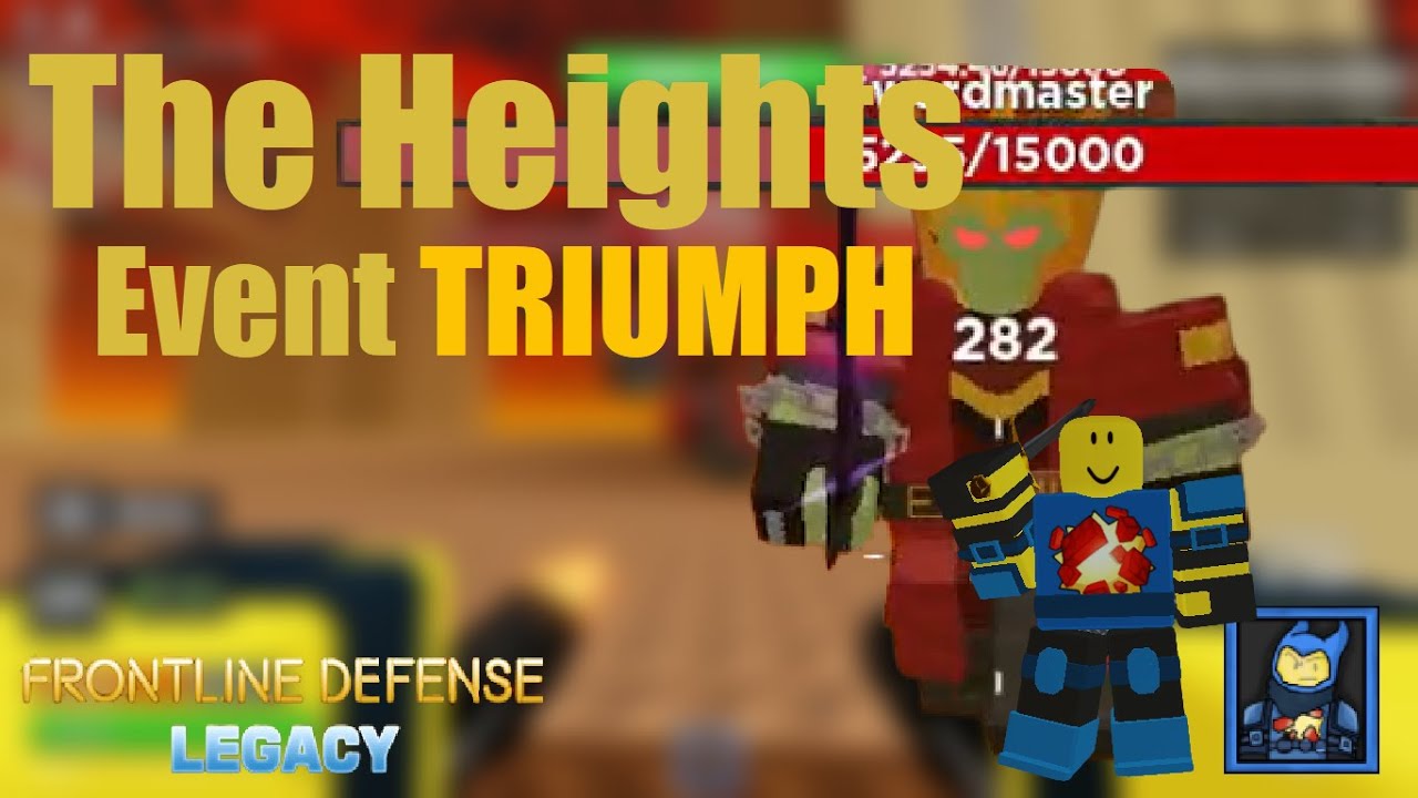 FD The Heights Event Triumph - Frontline Defense Roblox - YouTube