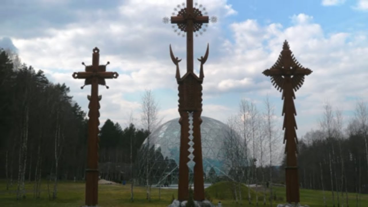 Пирамида Повиласа в Меркине (Литва). Merkines Piramide. - YouTube