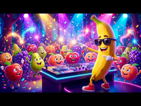 Banana dansatoare 🍌🔥🎶 | Cântecel super distractiv pentru copii 🎉🧒 | Yaii Kids Romania