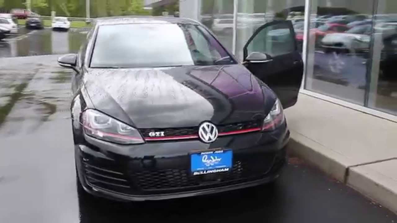 2015 Volkswagen Golf, Deep Black Pearl Metallic - STOCK# 110413 - Walk ...