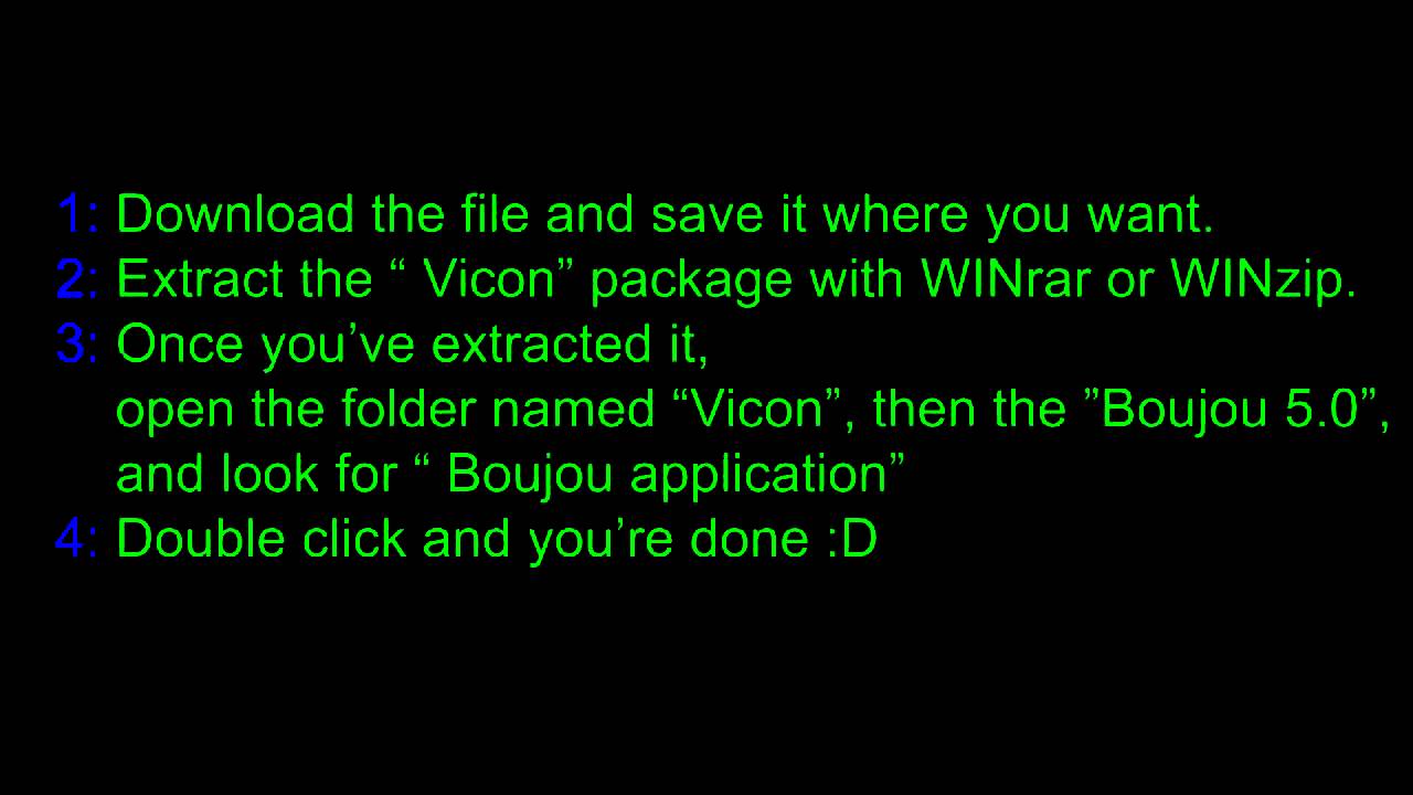 Boujou 5.0 For Free ! - YouTube