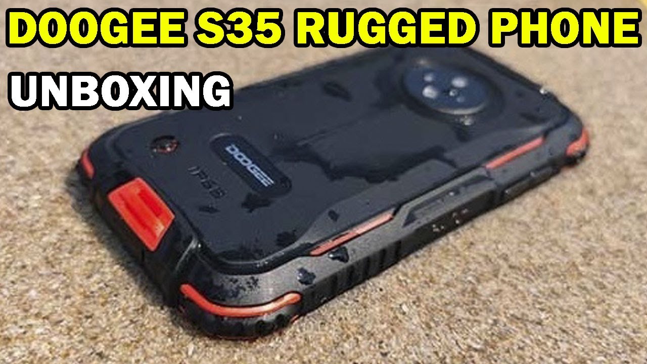 DOOGEE S35 Rugged phone Unboxing Video and introduction ( 360° Full ...