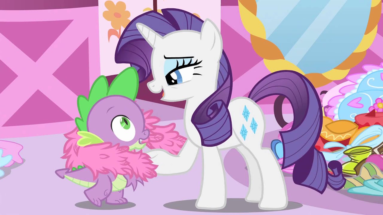 Rarity ~ YOU, are my favourite dragon! - YouTube
