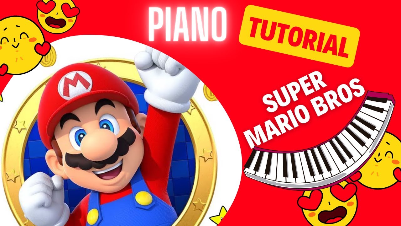 Tutorial Piano Facil - Super Mario Bros - YouTube