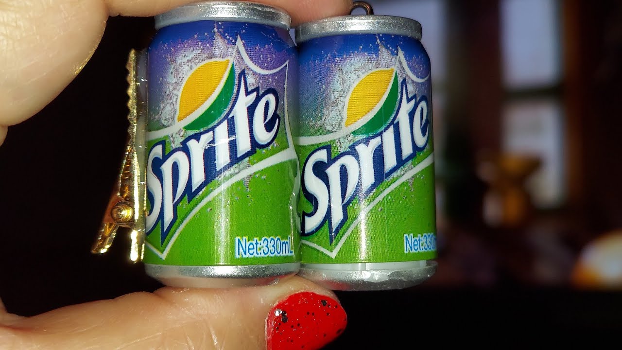 CUTE 😍 TINY CANS OF SPRITE DRINKS 🥤 😋 PENDANT CHARMS or HAIRPIN FROM ...
