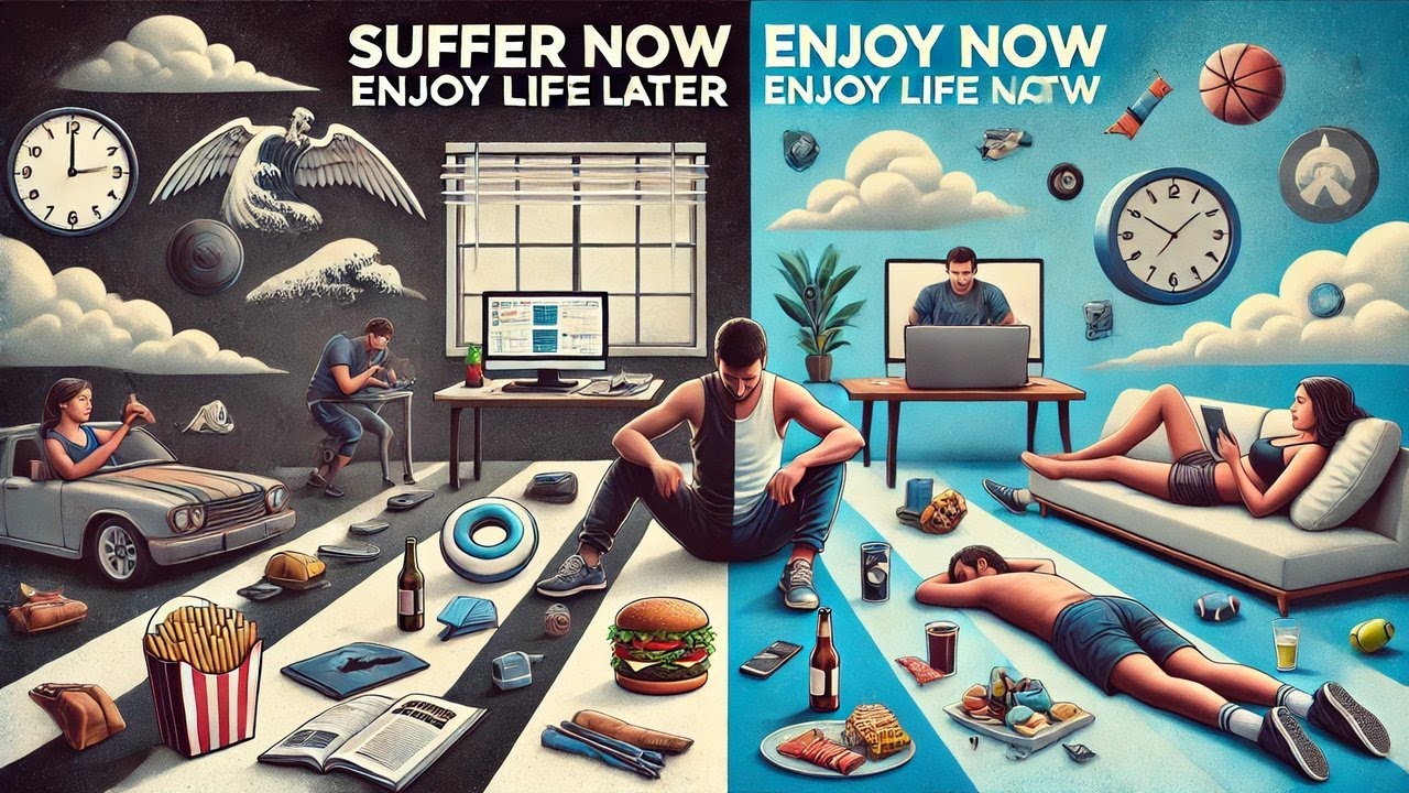Suffer Now Enjoy Life Later Enjoy Now Enjoy Life Now - YouTube
