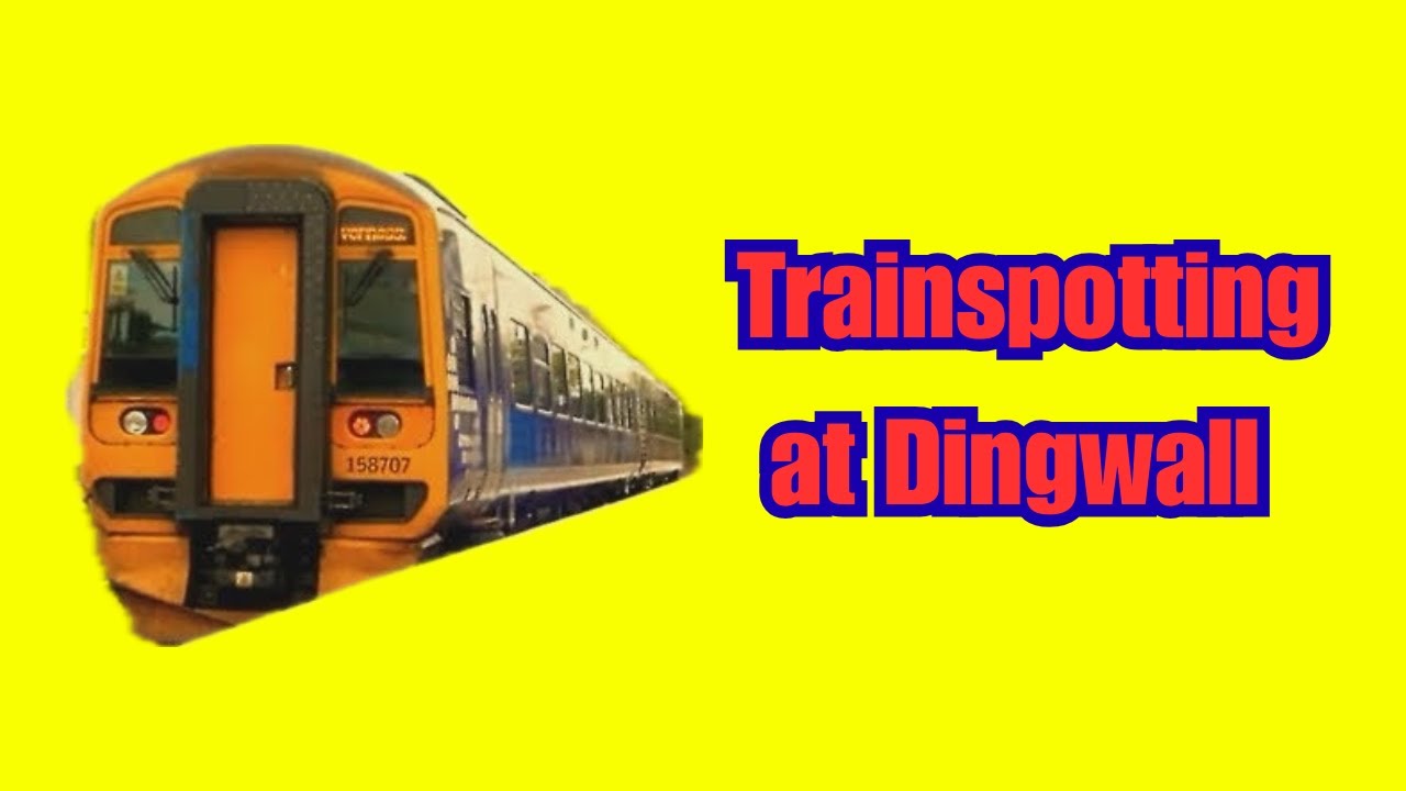 EXCITING Midday Rail Action at Dingwall on Sept 29, 2025 - YouTube