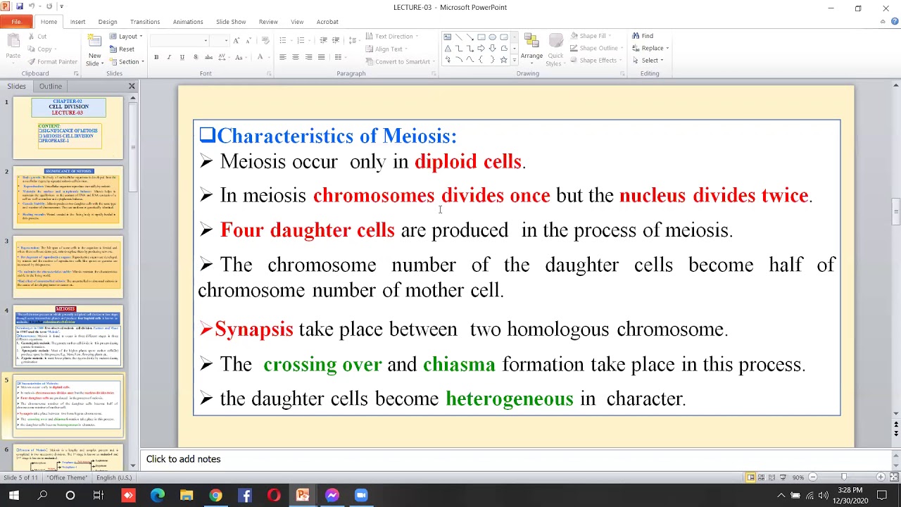 2. Cell division - class 3. - YouTube