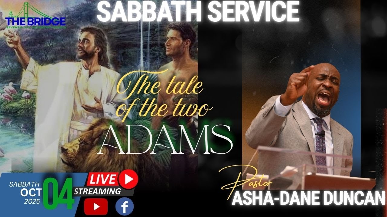 Communion Service || The Tale of the Two Adams || Pastor Asha - Dane ...