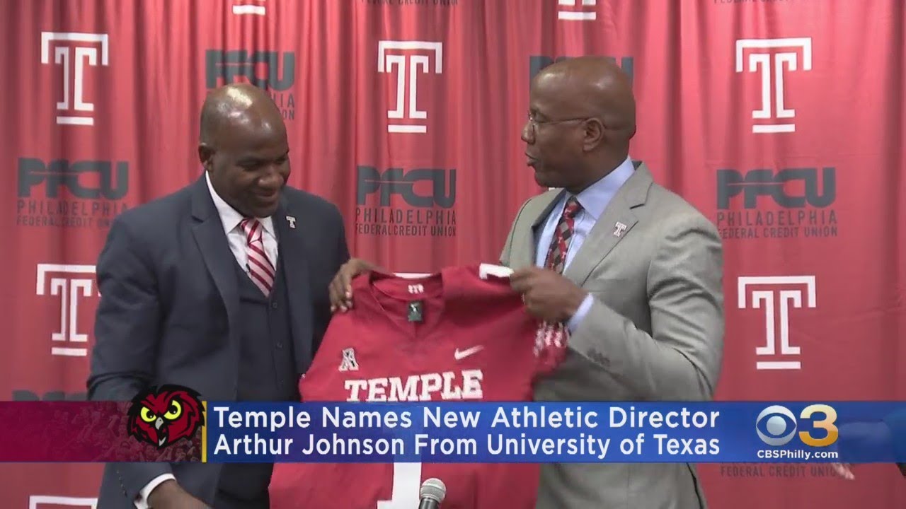 Arthur Johnson Named New VP, Athletic Director Of Temple University ...