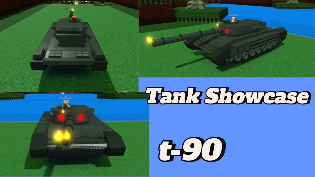 Roblox Build A Boat For Treasure Tank Showcase Part 2 (t-90) - YouTube