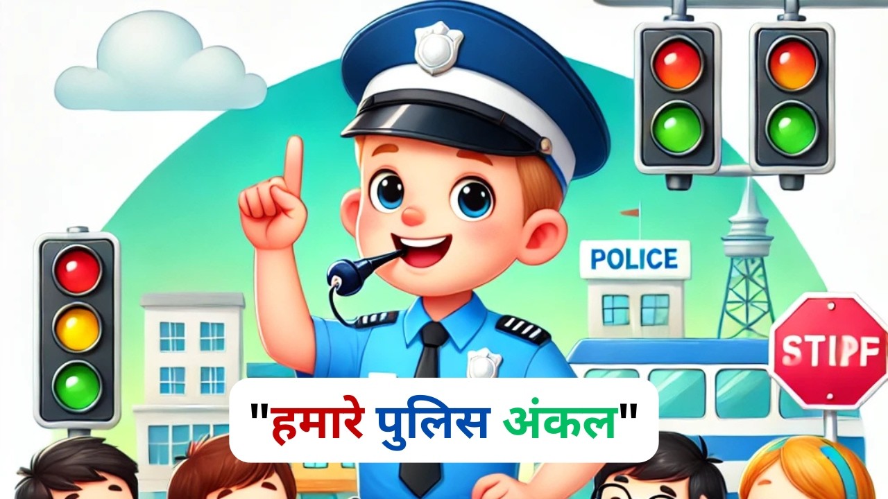 👮‍♂️ Policeman Keeps Everyone Safe | Education Songs For Kids & Nursery ...
