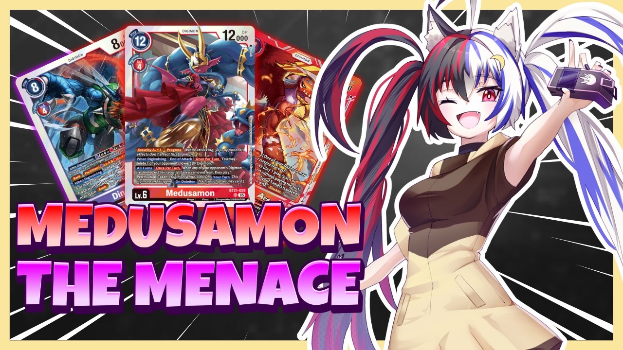 This Medusamon Deck Is STILL FUN In The BT-22 Digimon TCG META - YouTube