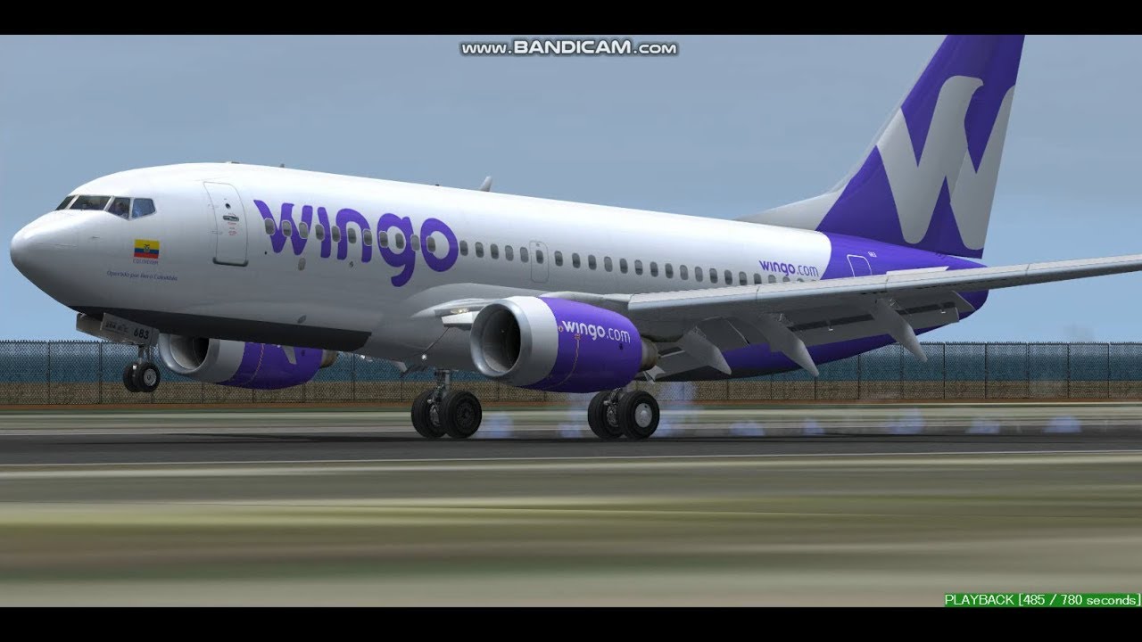 Wingo B737-700 Cartagena Rafael Nunez International Airport SKCG ...