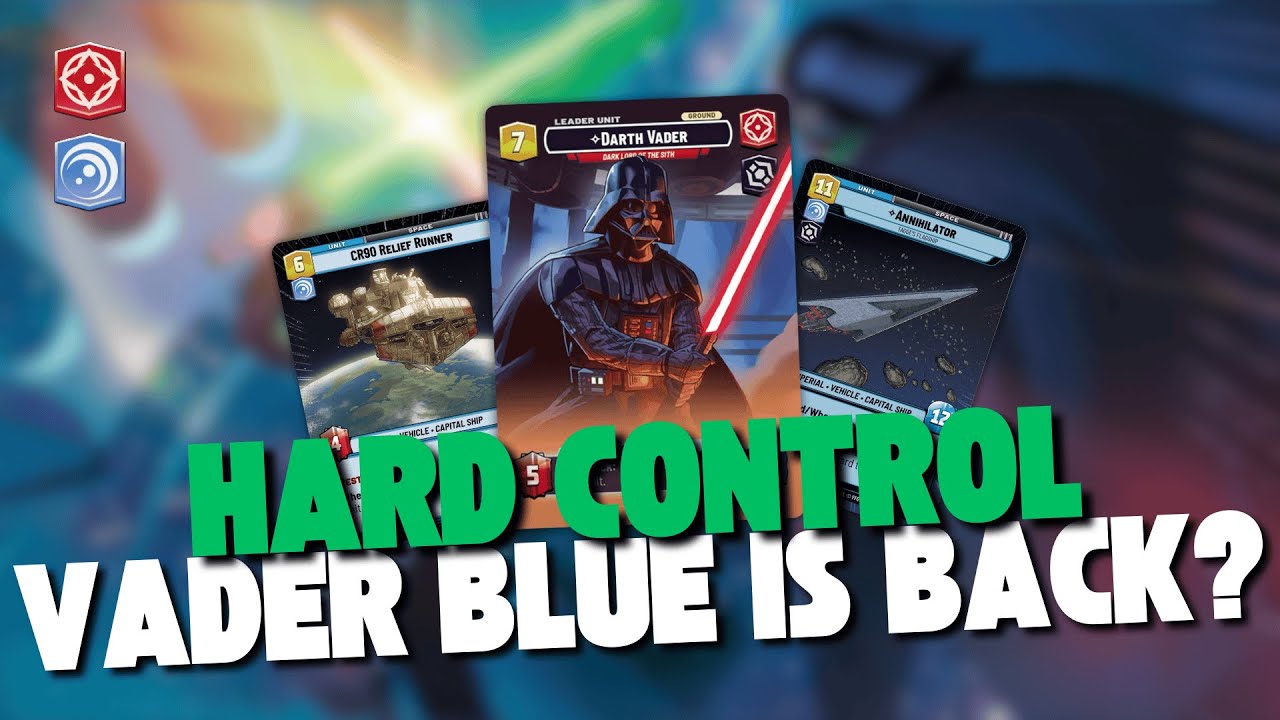 DARTH VADER BLUE! HARD CONTROL still a thing? - Gameplay / Star Wars ...