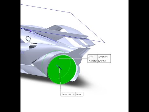 how to design Bugatti Bolide in solidworks part 38 -B - YouTube