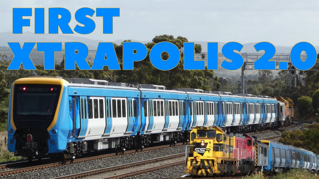 Melbourne’s NEWEST Train! First X’trapolis 2.0 Transfer from Alstom ...