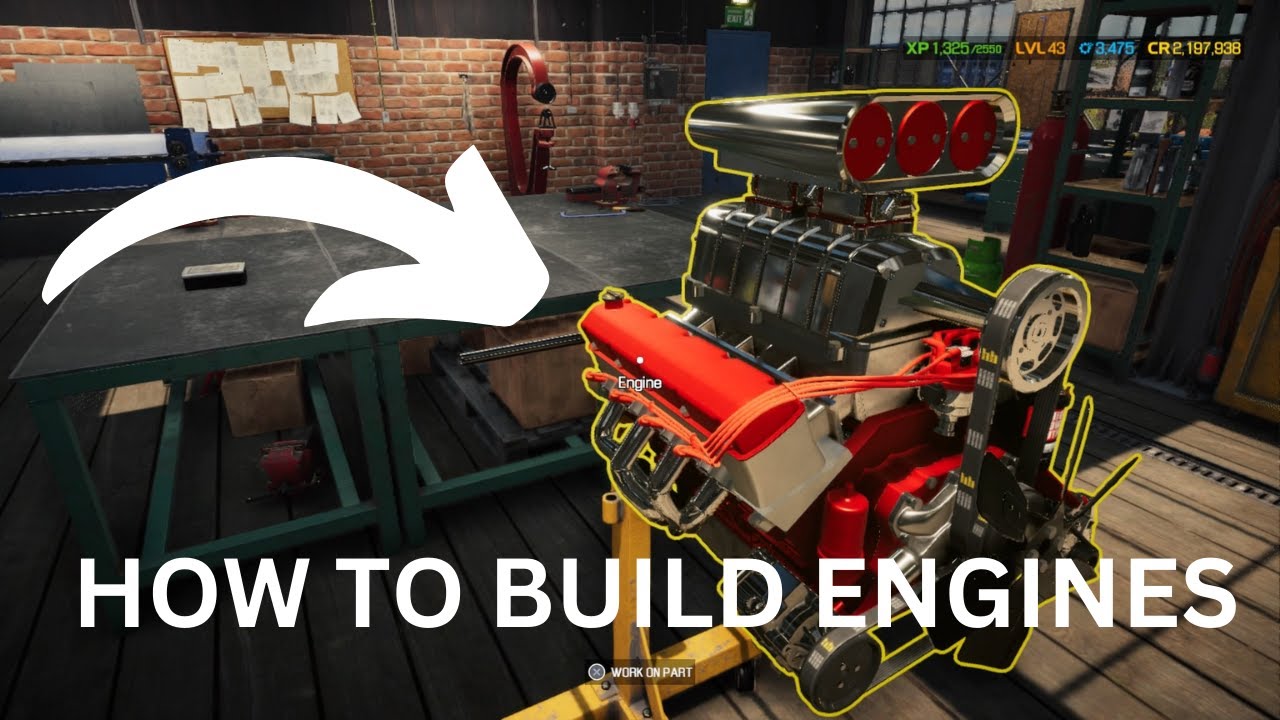 Car Mechanic Simulator 2021 Engine Building - YouTube