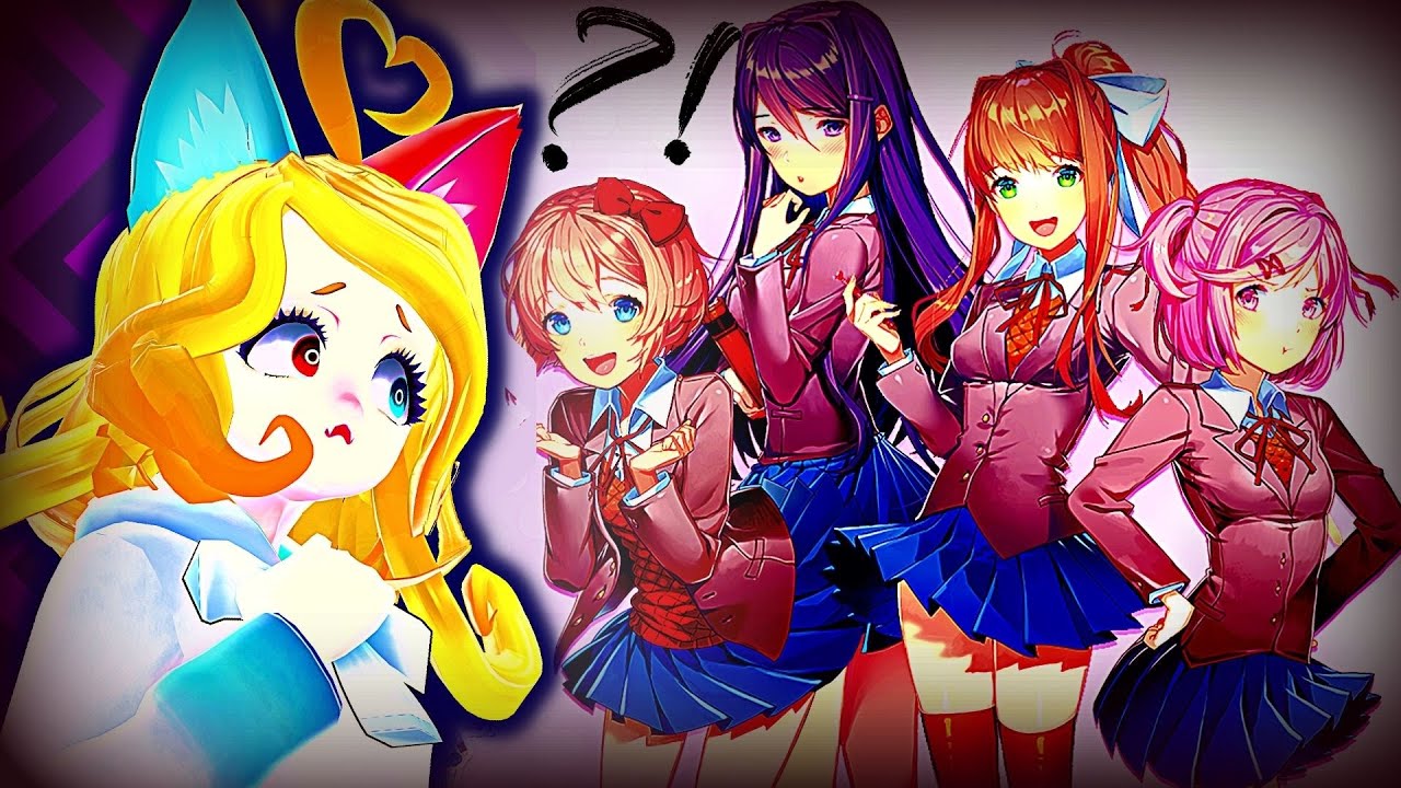 ДОКИ ДОКИ ПО РОЛЯМ / Doki Doki Literature Club Plus! / ИГРОВОЙ СТРИМ ...